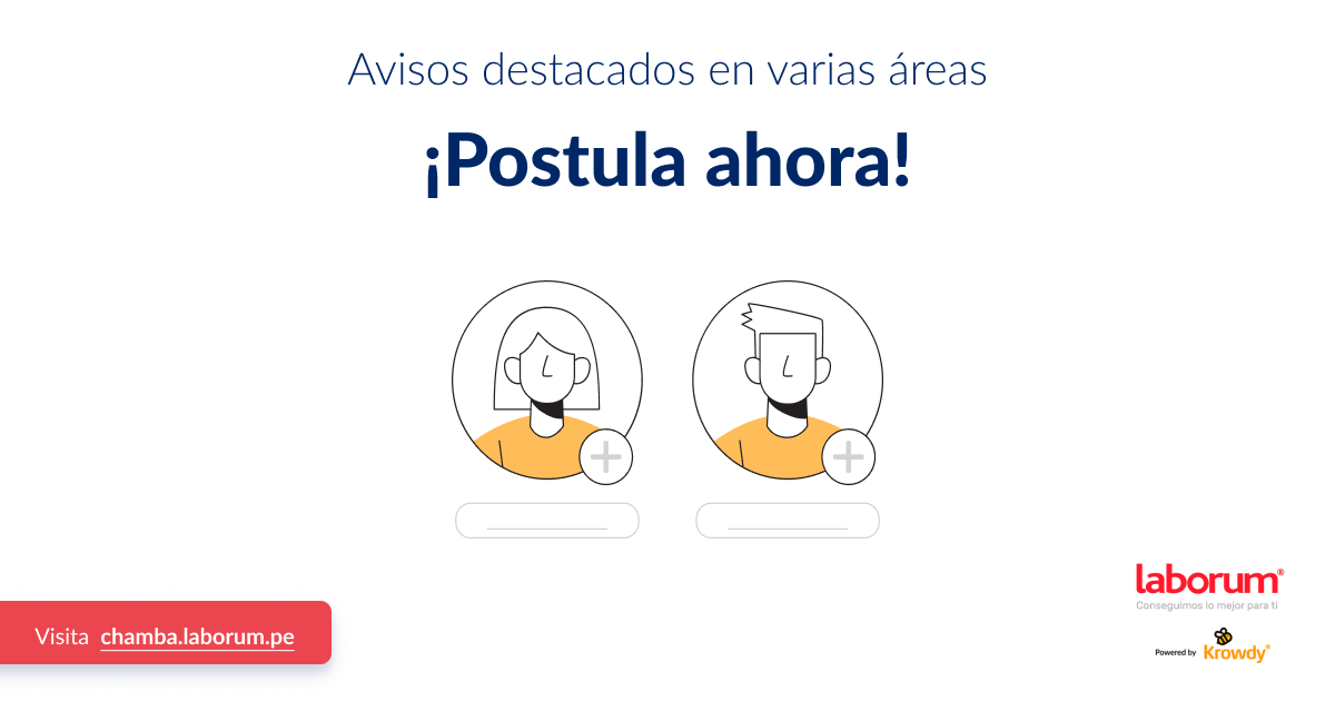 Trabajos de Tecnología Informática | Bolsa de trabajo Laborum Perú